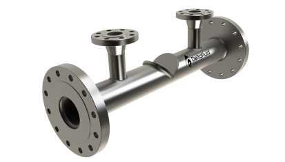 Wedge meter for flow measurement according to ISO 5167-6 | Deltafluid