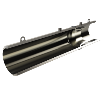 Long radius nozzle - differential pressure flowmeter | Deltafluid