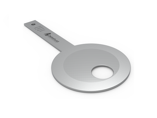 Eccentric orifice plate / diaphragm | Deltafluid