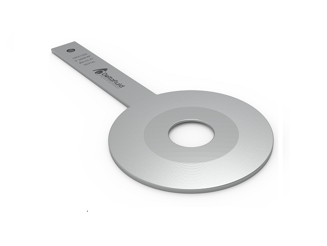 Sharp-edge orifice plate / diaphragm for flow measurement | Deltafluid